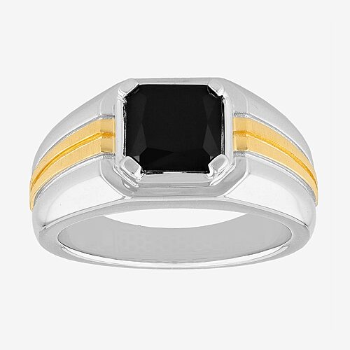 Click here for Mens Genuine Black Onyx Sterling Silver Fashion Ri... prices