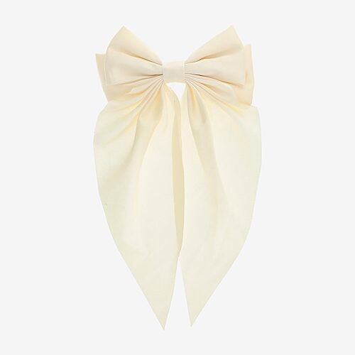 Click here for Bijoux Bar Hair Bow  One Size  White prices