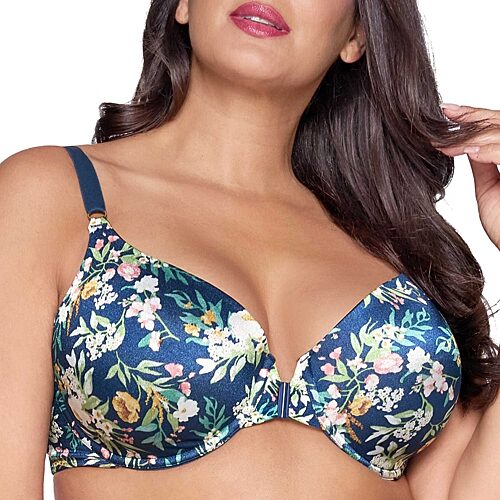 Click here for Ilusion Front Close Smoothing Bra- 7472  Dd  Blue prices