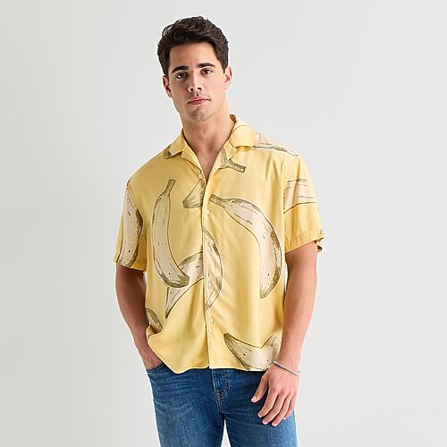 Click here for Arizona Mens Short Sleeve Regular Fit Button-Down... prices