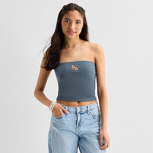 Click here for Arizona Womens Juniors Tube Top  X-small  Blue prices