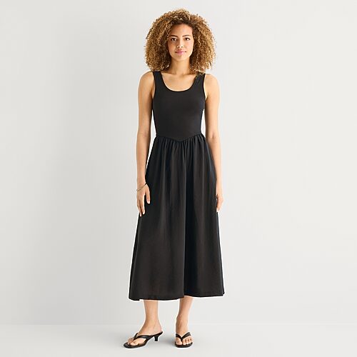 Click here for A.N.A Womens U Neck Sleeveless Maxi Dress  Xx-larg... prices