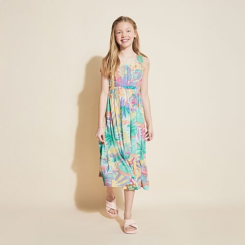 Click here for Roxy Big Kid Girls Sleeveless Sundress  S (7)  Whi... prices