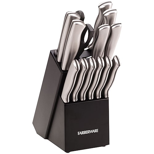 Click here for Farberware Stainless Steel 15-pc. Knife Block Set... prices