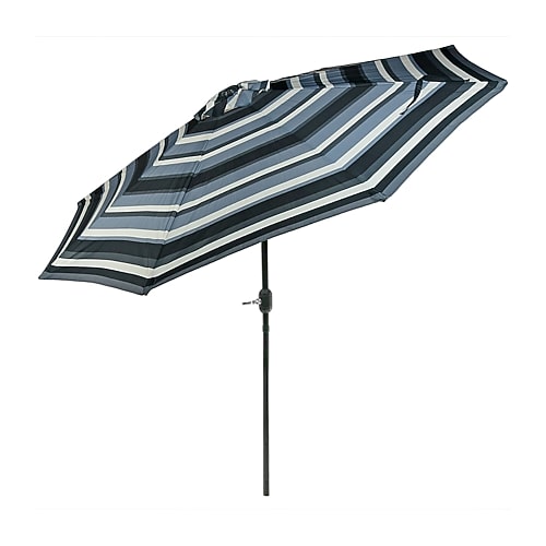 Click here for 9ft Striped Outdoor Umbrella for Patio  Pool or Ya... prices
