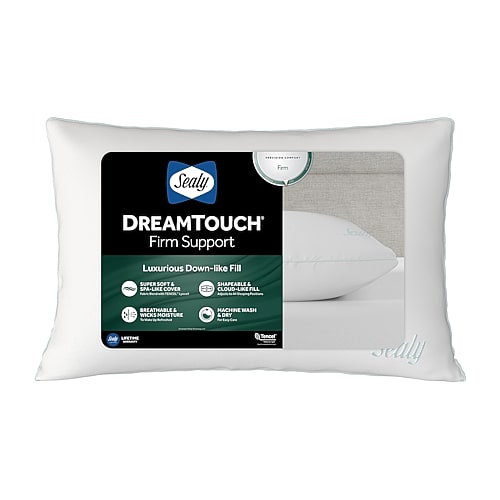Click here for Sealy DreamTouch Firm Support Pillow  One Size  Wh... prices