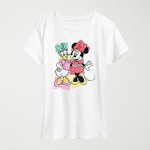 Click here for Womens Crew Neck Short Sleeve Classic Fit Daisy Du... prices
