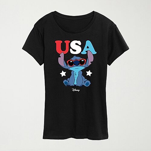 Click here for Stitch Usa Sunglasses Womens Crew Neck Short Sleev... prices
