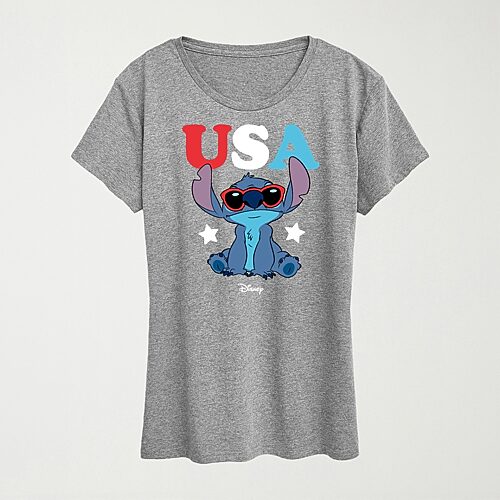 Click here for Stitch Usa Sunglasses Womens Crew Neck Short Sleev... prices