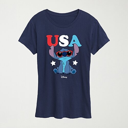 Click here for Stitch Usa Sunglasses Womens Crew Neck Short Sleev... prices