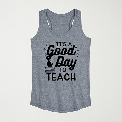 Click here for Its A Good Day To Teach Womens Scoop Neck Sleevele... prices