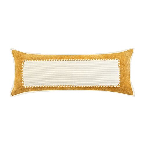 Click here for LR Home Ainara Lumbar Pillow  One Size  Yellow prices