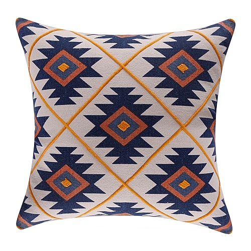 Click here for LR Home Aleia Square Throw Pillow  One Size  Blue prices