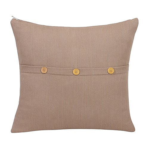 Click here for LR Home Zoya Square Throw Pillow  One Size  Brown prices