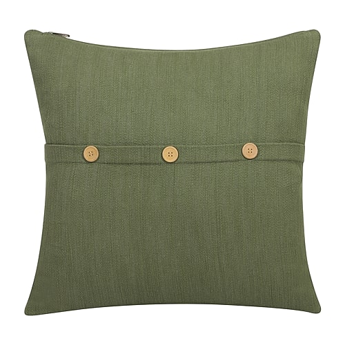 Click here for LR Home Zoya Square Throw Pillow  One Size  Green prices