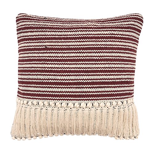 Click here for LR Home Leah Square Throw Pillow  One Size  Red prices