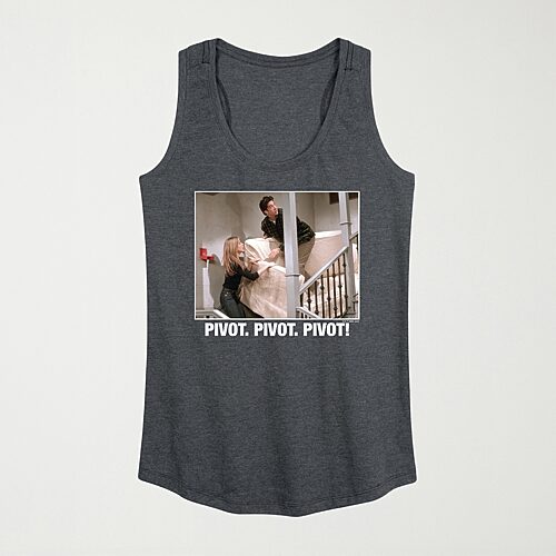 Click here for Pivot Womens Crew Neck Sleeveless Friends Tank Top... prices