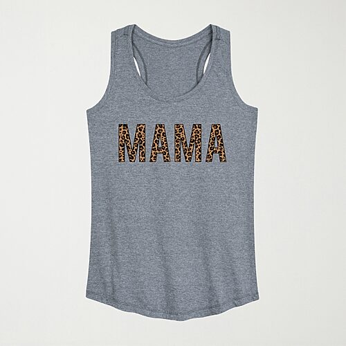 Click here for Mama Leopard Womens Scoop Neck Sleeveless Tank Top... prices
