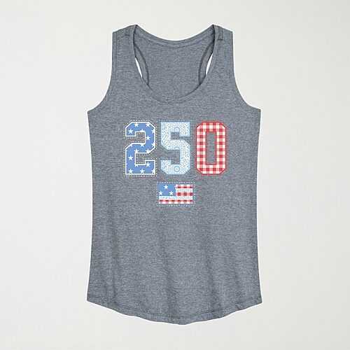 Click here for 250 Americana Quilt Womens Crew Neck Sleeveless Ta... prices