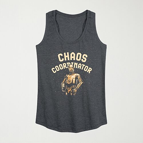 Click here for Chaos Coordinator C3po Womens Scoop Neck Sleeveles... prices