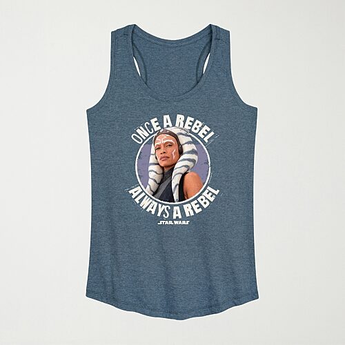 Click here for Once A Rebel Ahsoka Womens Scoop Neck Sleeveless S... prices