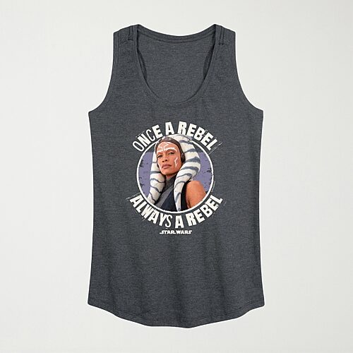 Click here for Once A Rebel Ahsoka Womens Scoop Neck Sleeveless S... prices