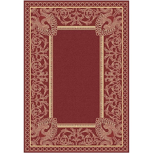 Click here for Courtyard Peacock Indoor/Outdoor Square Rug - 710X... prices