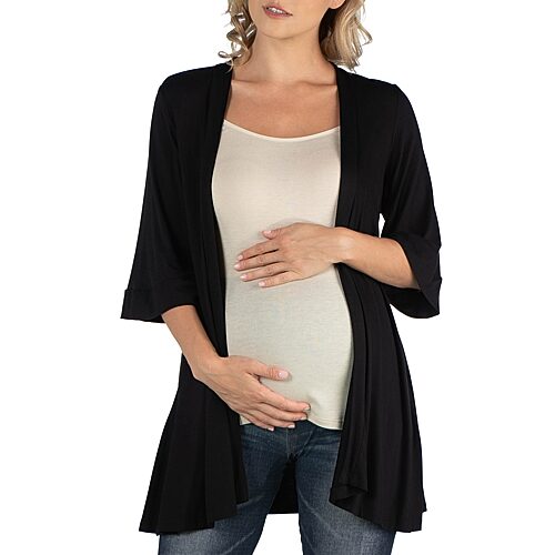 Click here for 24/7 Comfort Apparel Open Front Elbow Length Sleev... prices