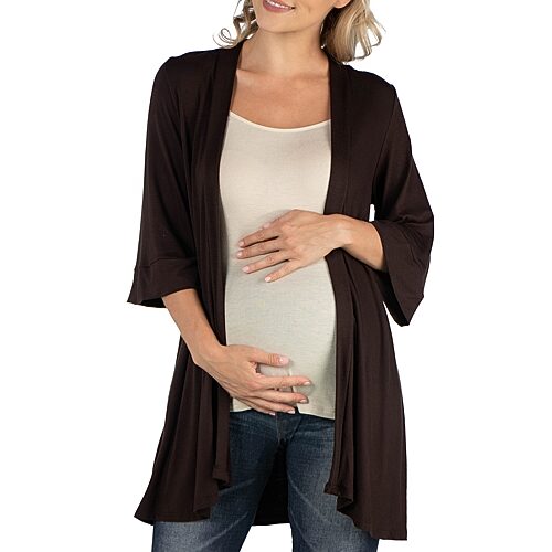Click here for 24/7 Comfort Apparel Open Front Elbow Length Sleev... prices