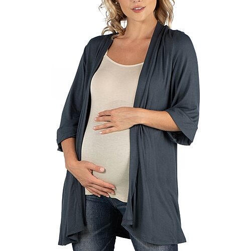Click here for 24/7 Comfort Apparel Open Front Elbow Length Sleev... prices