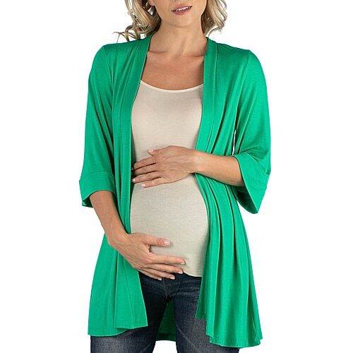Click here for 24/7 Comfort Apparel Open Front Elbow Length Sleev... prices