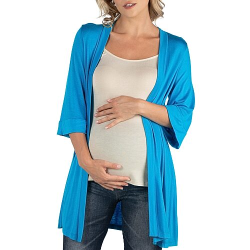 Click here for 24/7 Comfort Apparel Open Front Elbow Length Sleev... prices