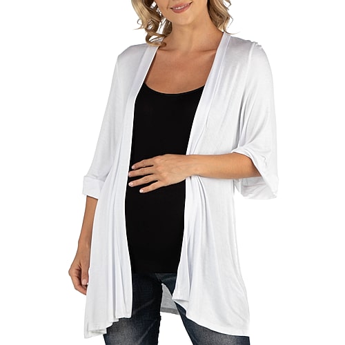 Click here for 24/7 Comfort Apparel Open Front Elbow Length Sleev... prices