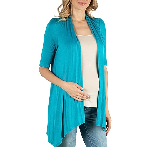 Click here for 24/7 Comfort Apparel Loose Fit Open Front Cardigan... prices