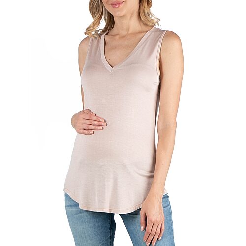 Click here for 24/7 Comfort Apparel V Neck Round Hemline Tunic Ta... prices