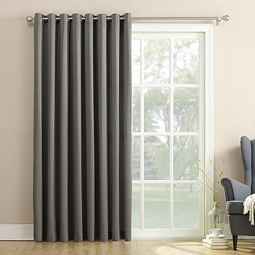 Click here for Sun Zero Grant Room Darkening Grommet Sliding Pati... prices