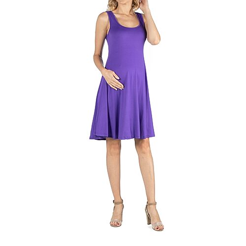 Click here for 24/7 Comfort Apparel A Line Slim Fit and Flare Dre... prices