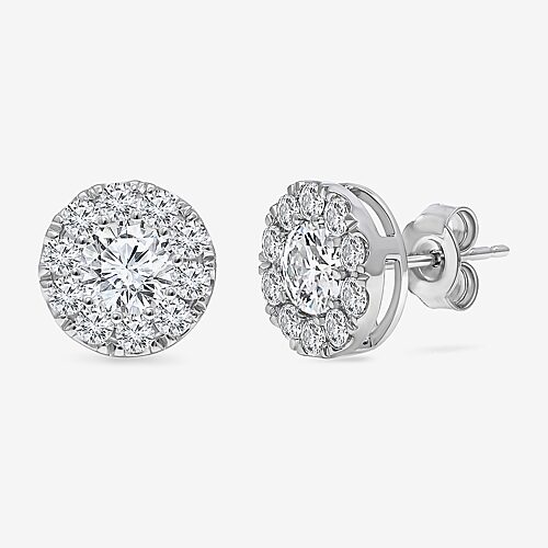 Click here for (I1/ I) 2 CT. T.W. Lab Grown White Diamond 10K Gol... prices