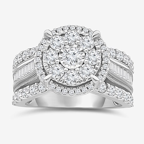 Click here for (I / I1) Womens 2 CT. T.W. Lab Grown White Diamond... prices
