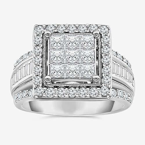 Click here for (I / I1) Womens 2 CT. T.W. Lab Grown White Diamond... prices