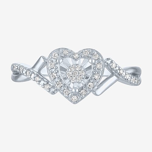 Click here for (G-H / Si2-I1) Womens 1/10 CT. T.W. Lab Grown Whit... prices