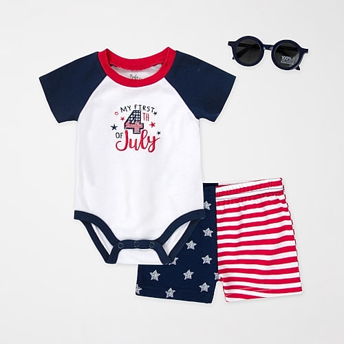 Click here for Baby Essentials First Fourth Of July Baby Boys 2-p... prices