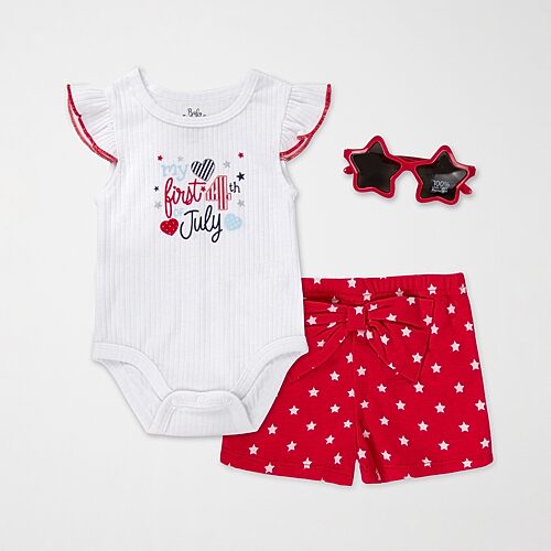 Click here for Baby Essentials First Fourth Of July Baby Girls 2-... prices