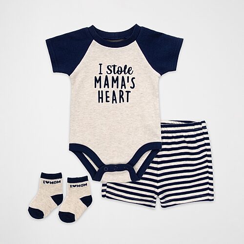 Click here for Baby Essentials Baby Boys 3-pc. Short Set  12 Mont... prices