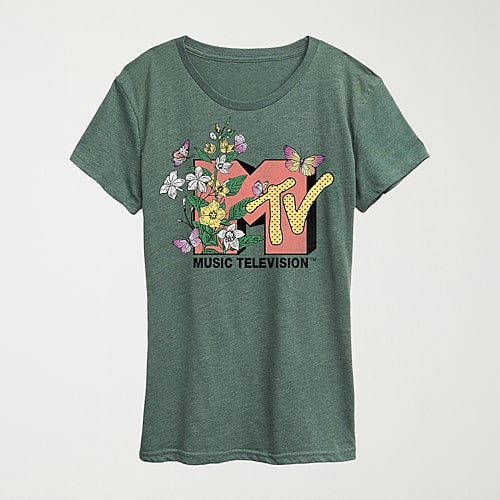 Click here for Botanical Womens Crew Neck Short Sleeve Classic Fi... prices
