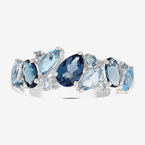 Click here for Limited Quantities! Womens 2MM Genuine Blue Topaz... prices