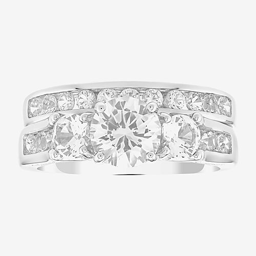 Click here for Limited Quantities! Womens Lab Created White Sapph... prices