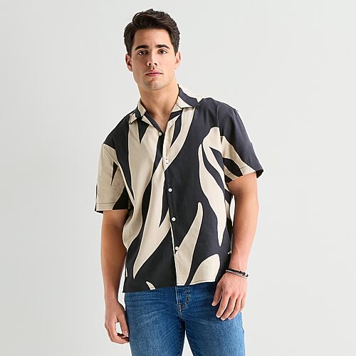 Click here for Arizona Mens Short Sleeve Regular Fit Button-Down... prices