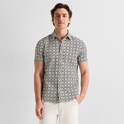 Click here for mutual weave Mens Short Sleeve Classic Fit Button-... prices