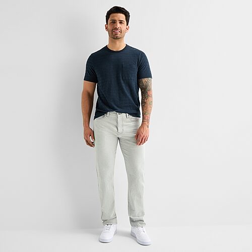 Click here for mutual weave Mens Straight Leg Jean  36 29  Blue prices